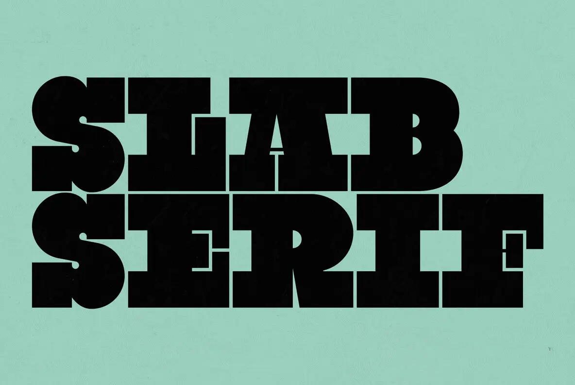 The Bold Charm of Slab Serif Fonts - The Kirk Group | Web Design ...